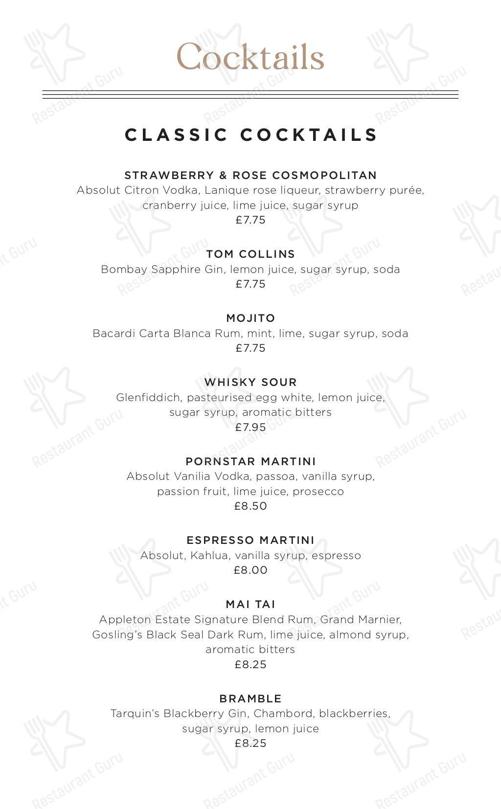 Menu at Curious Pig in the Parlour pub & bar, Crawley
