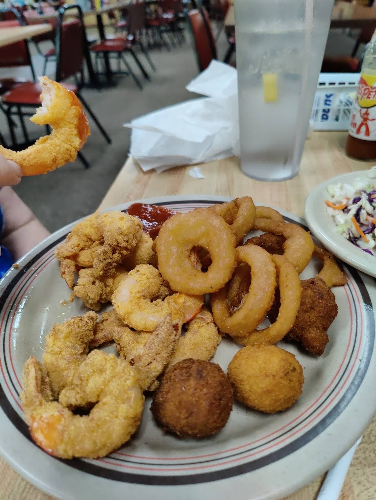 Menu at The Fish Fry restaurant, Brookhaven