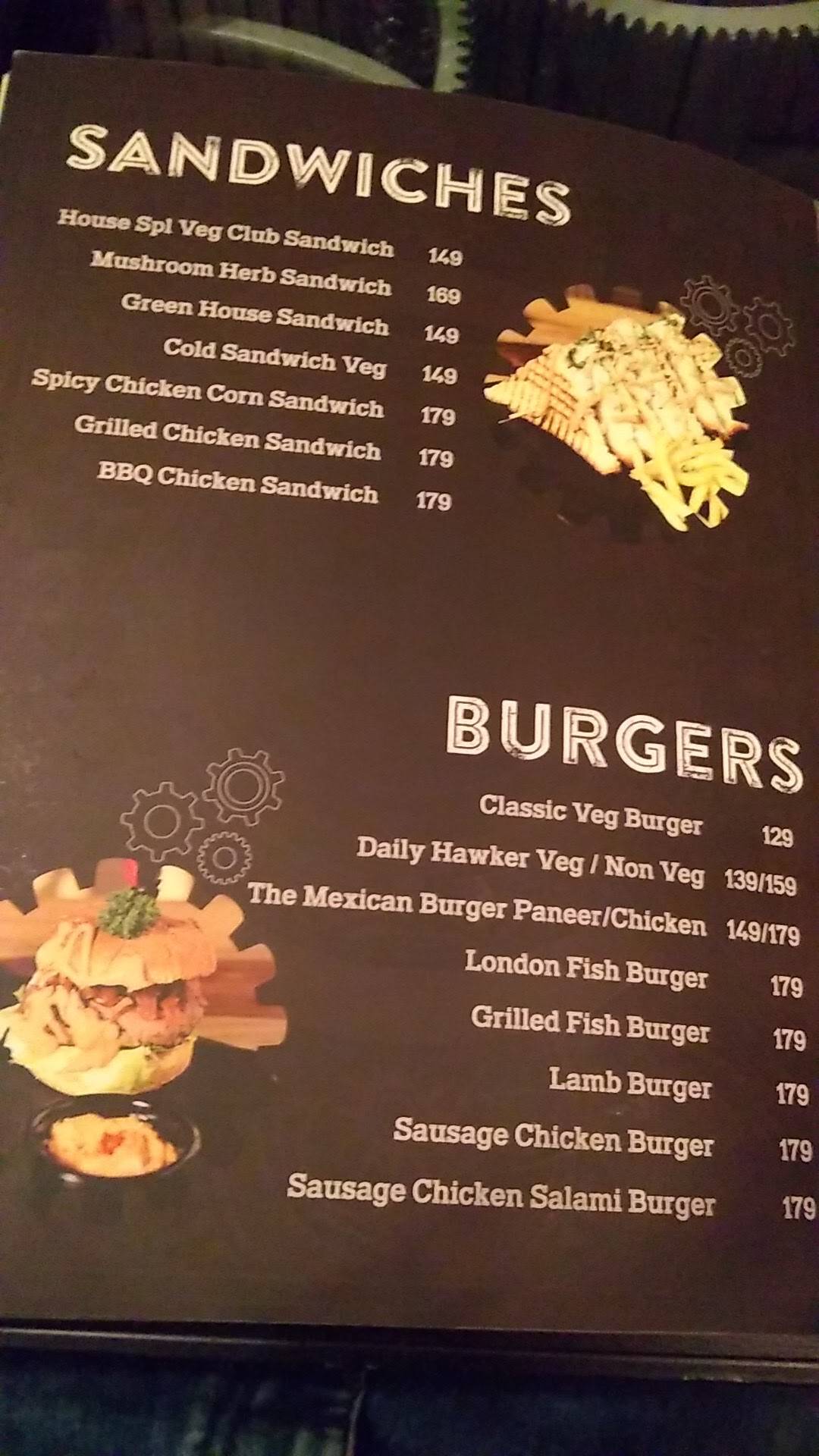 Menu at The Food Workshop, Ghaziabad, C-84