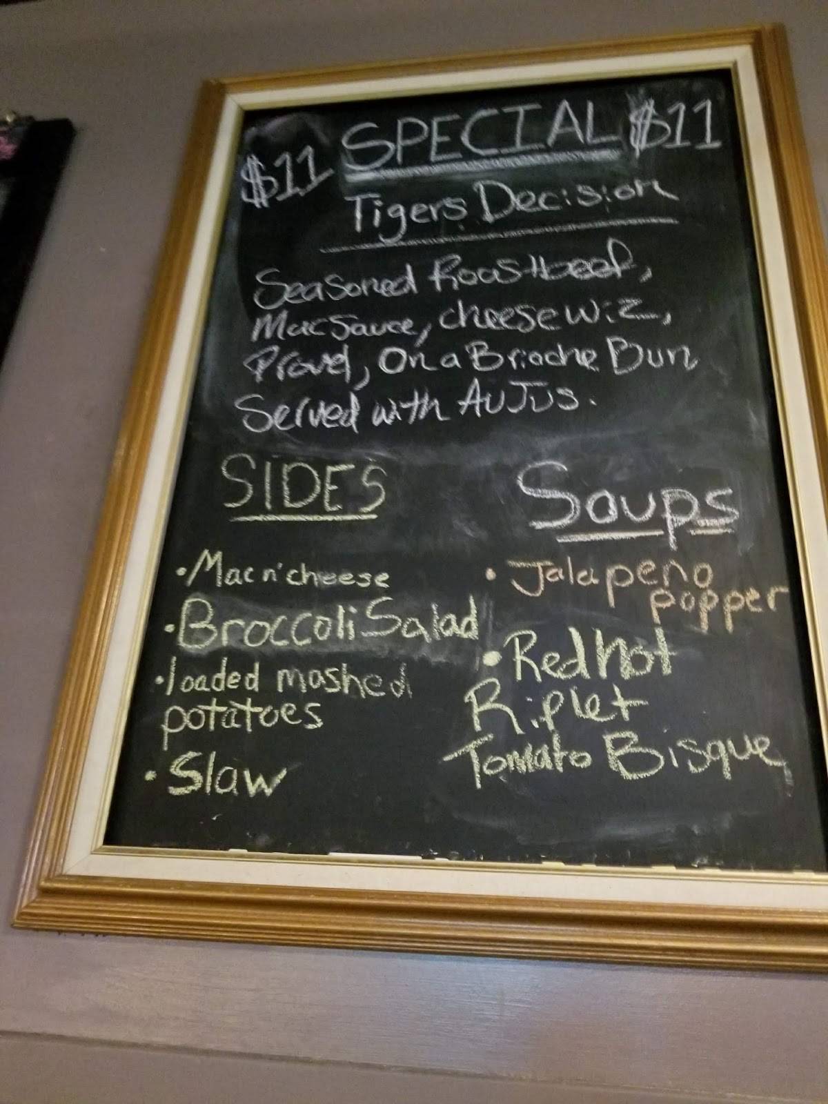 Menu at The Gramophone pub & bar, St. Louis