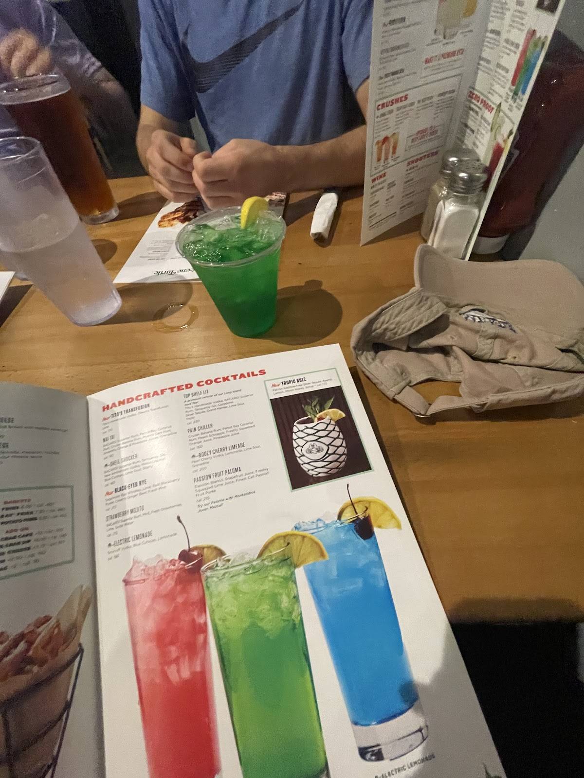 Carta de The Greene Turtle Sports Bar & Grille, College Park
