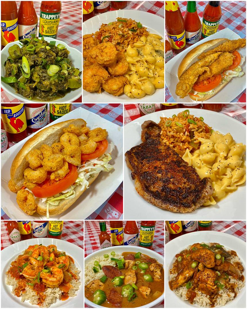 Menu at PoBoy Shop (The Gumbo Pot brand) restaurant, San Diego, 3425 ...