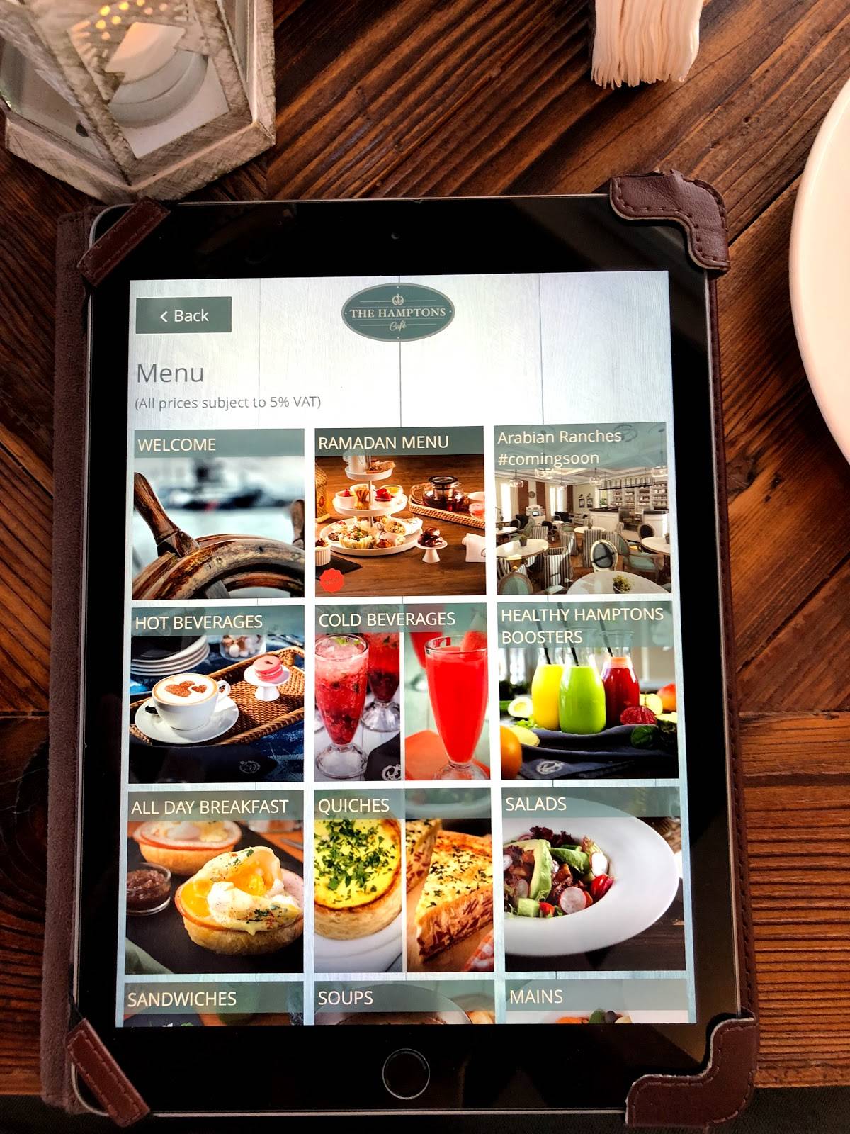 Menu at The Hamptons Cafe & Restaurant Jumeirah Islands, Dubai ...