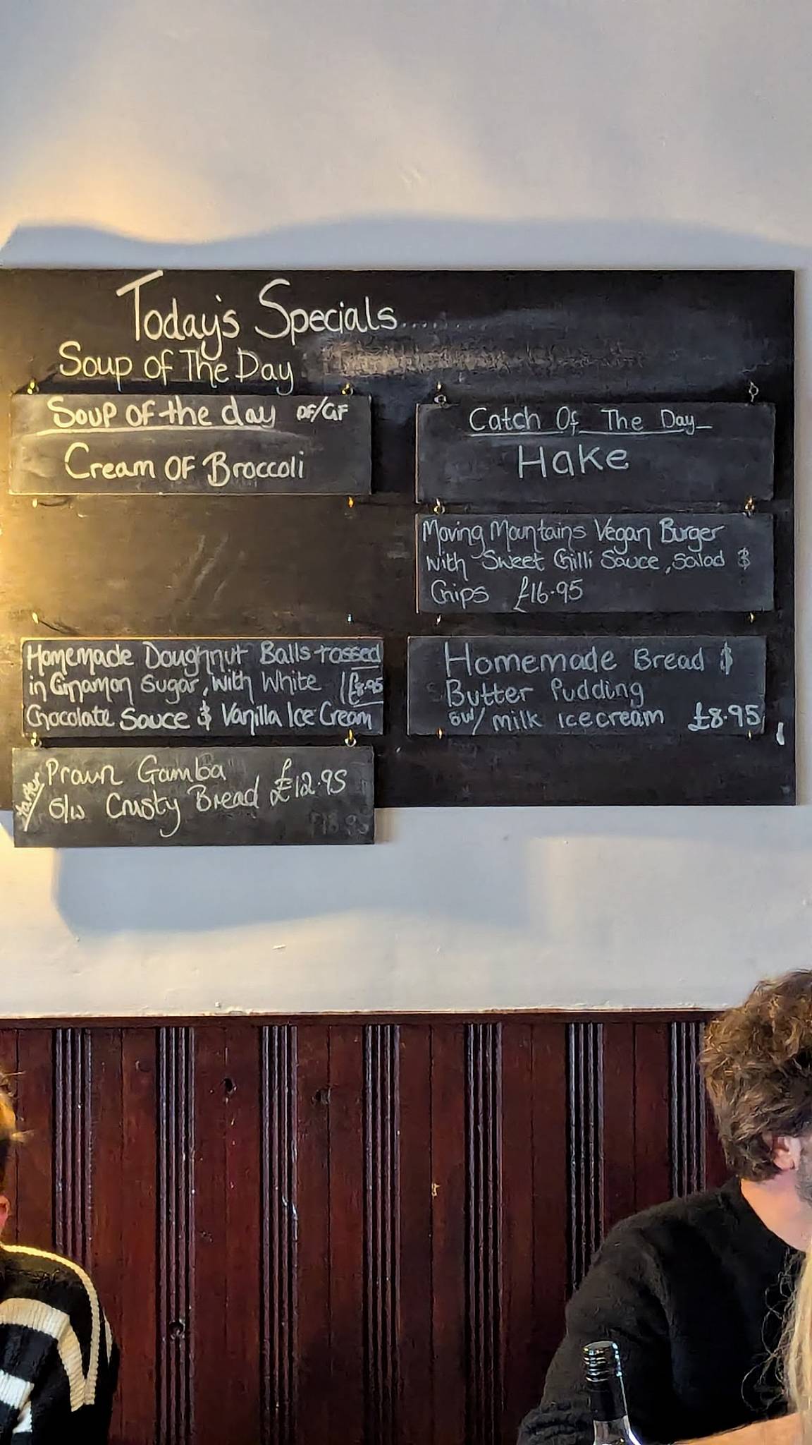 Menu at The Isles Inn pub & bar, Portree