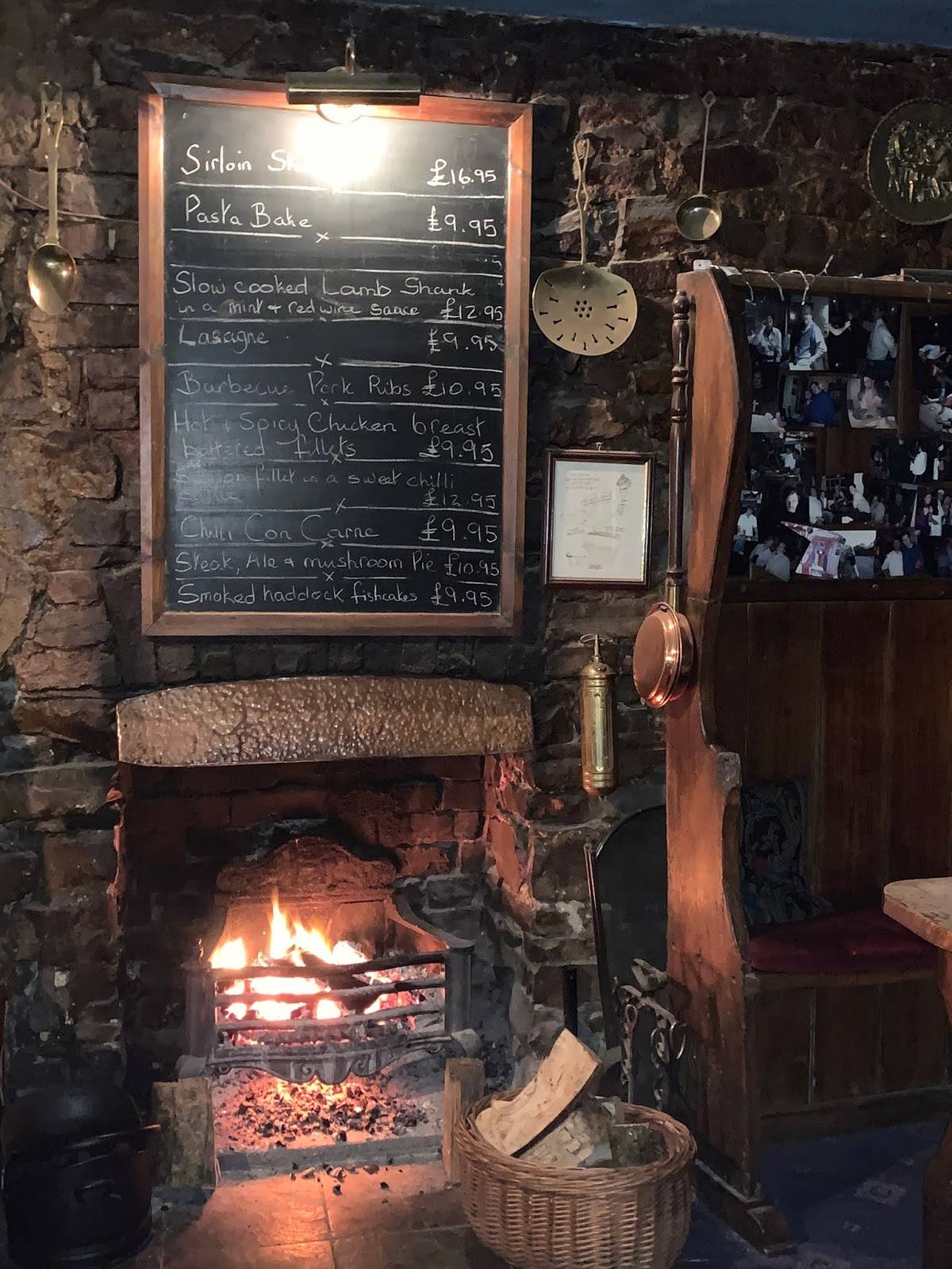 Menu at The Mill Inn pub & bar, South Molton, Bish Mill