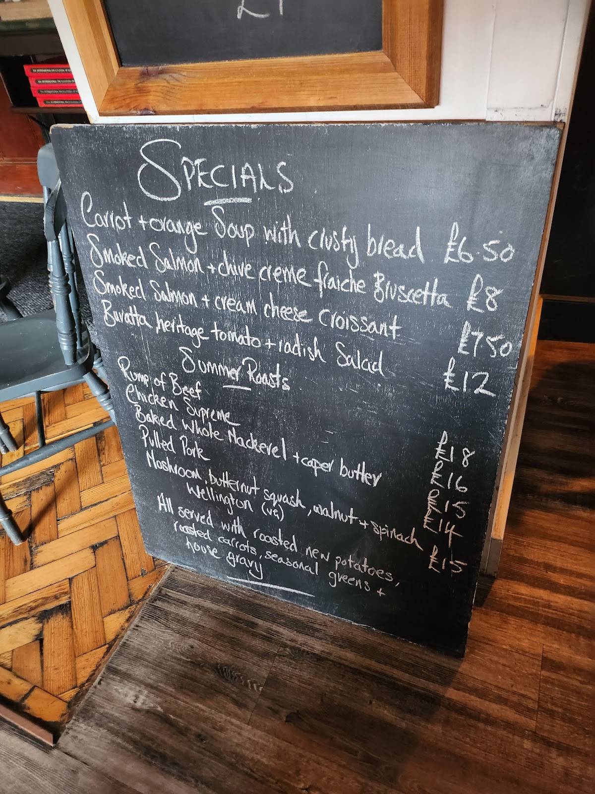Menu at The Red Lion pub & bar, Shoreham-by-Sea, 200 Old Shoreham Rd