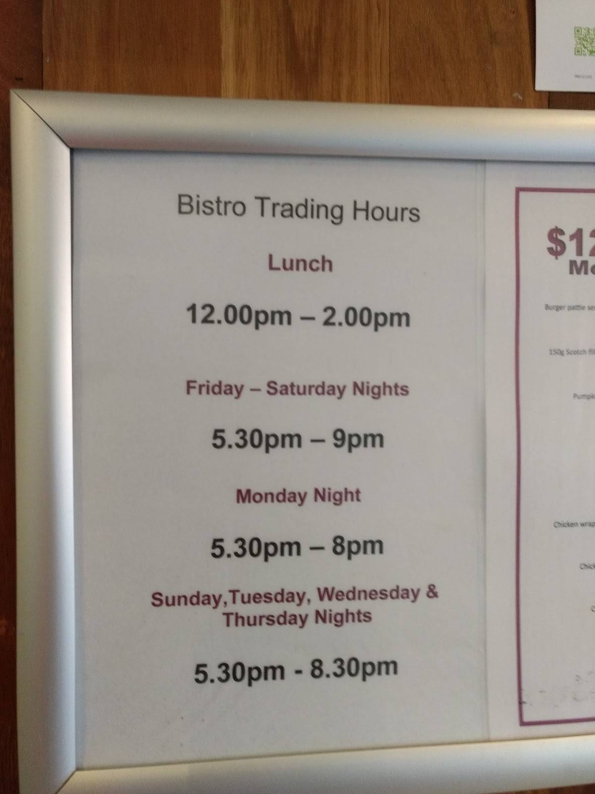 Menu at The Royal Inn pub & bar, Waratah