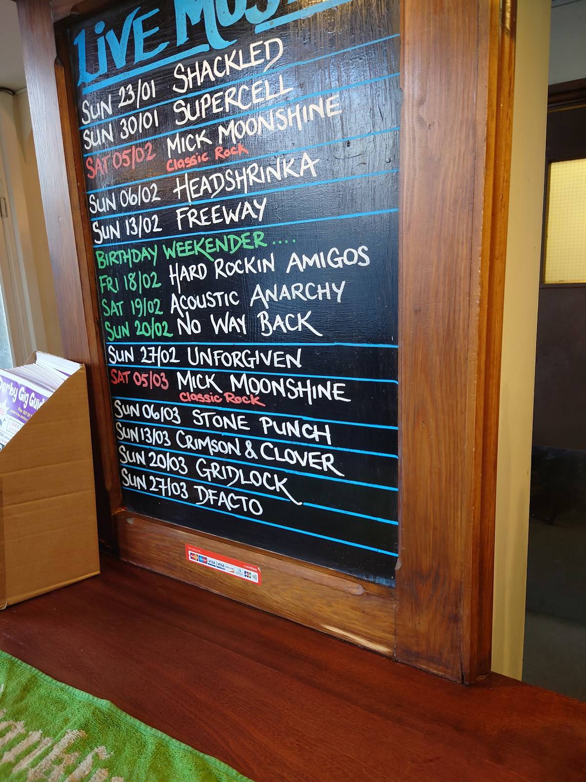 Menu at The Smithfield pub & bar, Derby