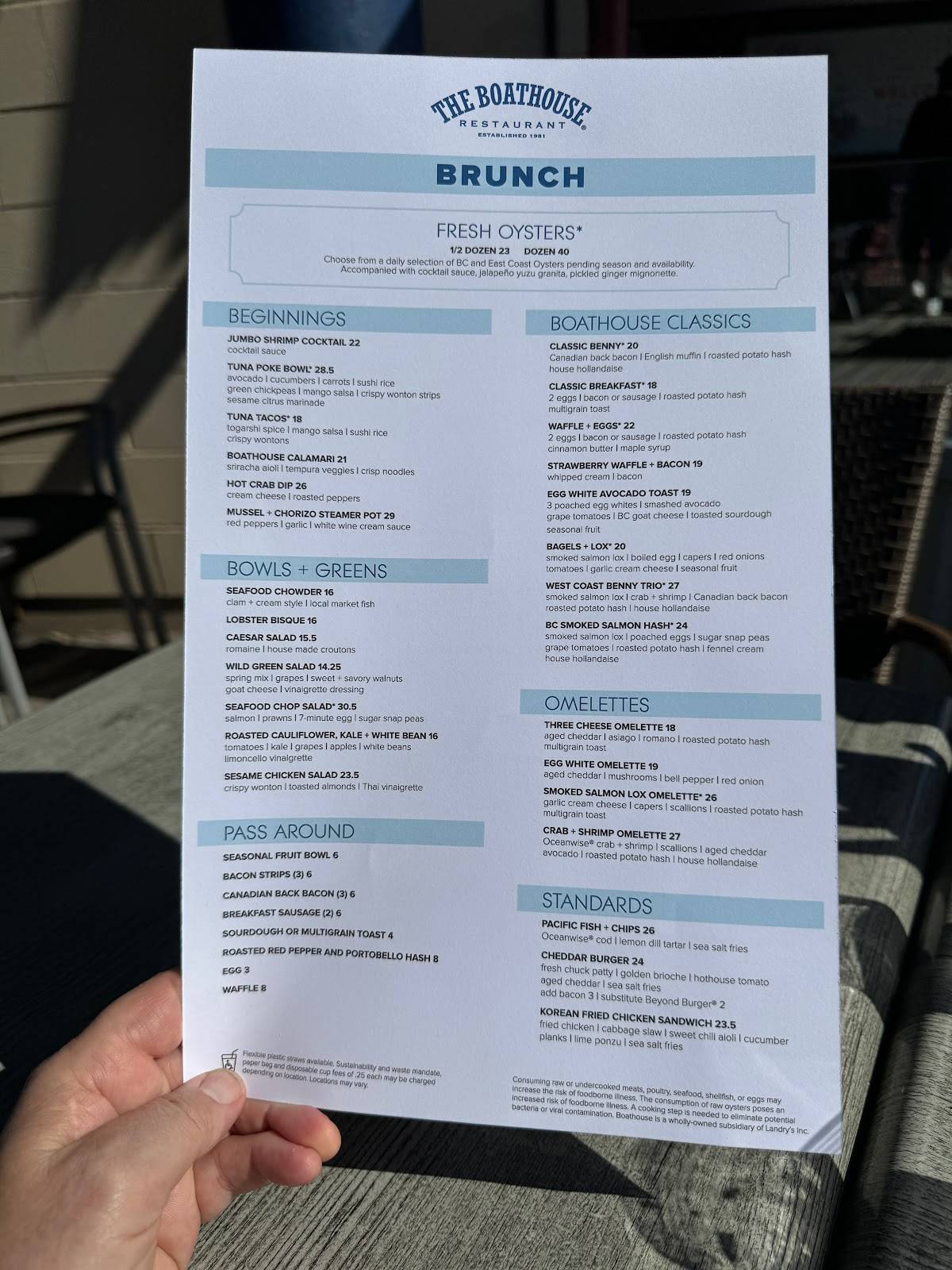 Menu at The Surfside Grill Fresh Oysters & Free Sunsets restaurant ...