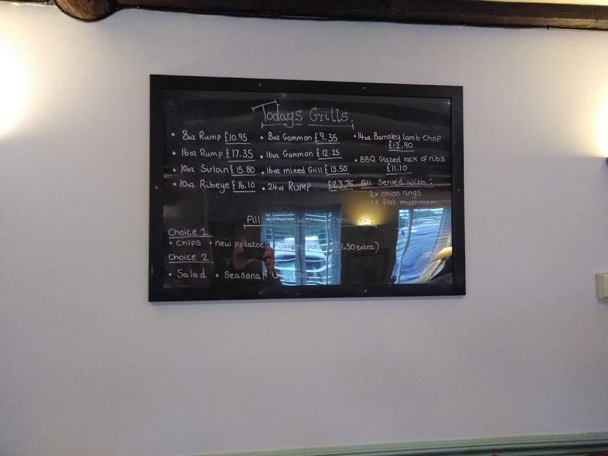 Menu at The Wheel & Compass pub & bar, England