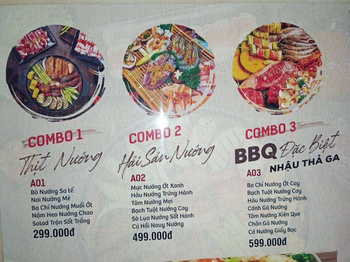 Menu at Thích Nướng - BBQ & HOTPOT, Nha Trang