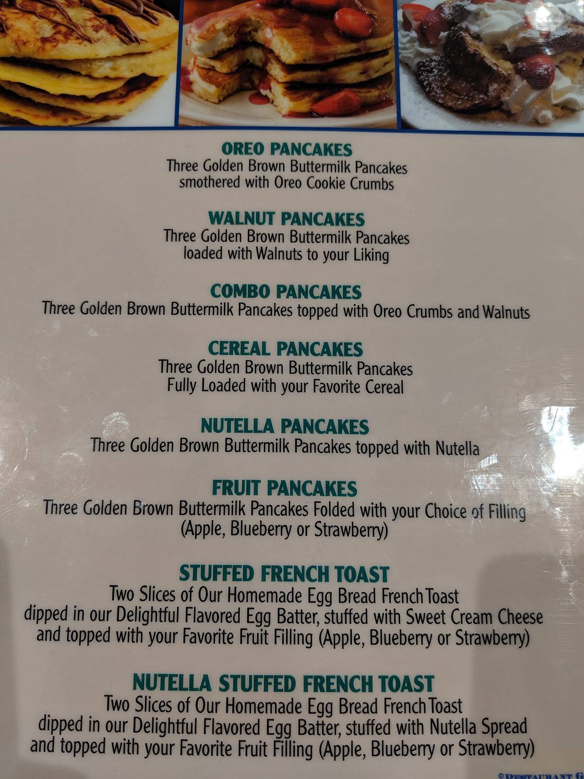 Menu at Toms River Diner restaurant, Toms River, 445 NJ-37