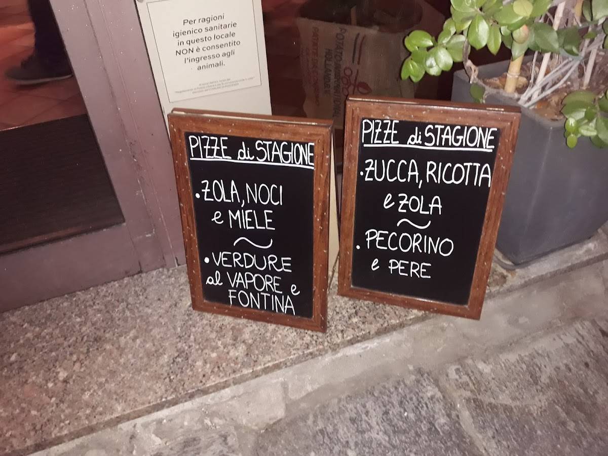 Menu da Pizzeria Tosello, Piacenza
