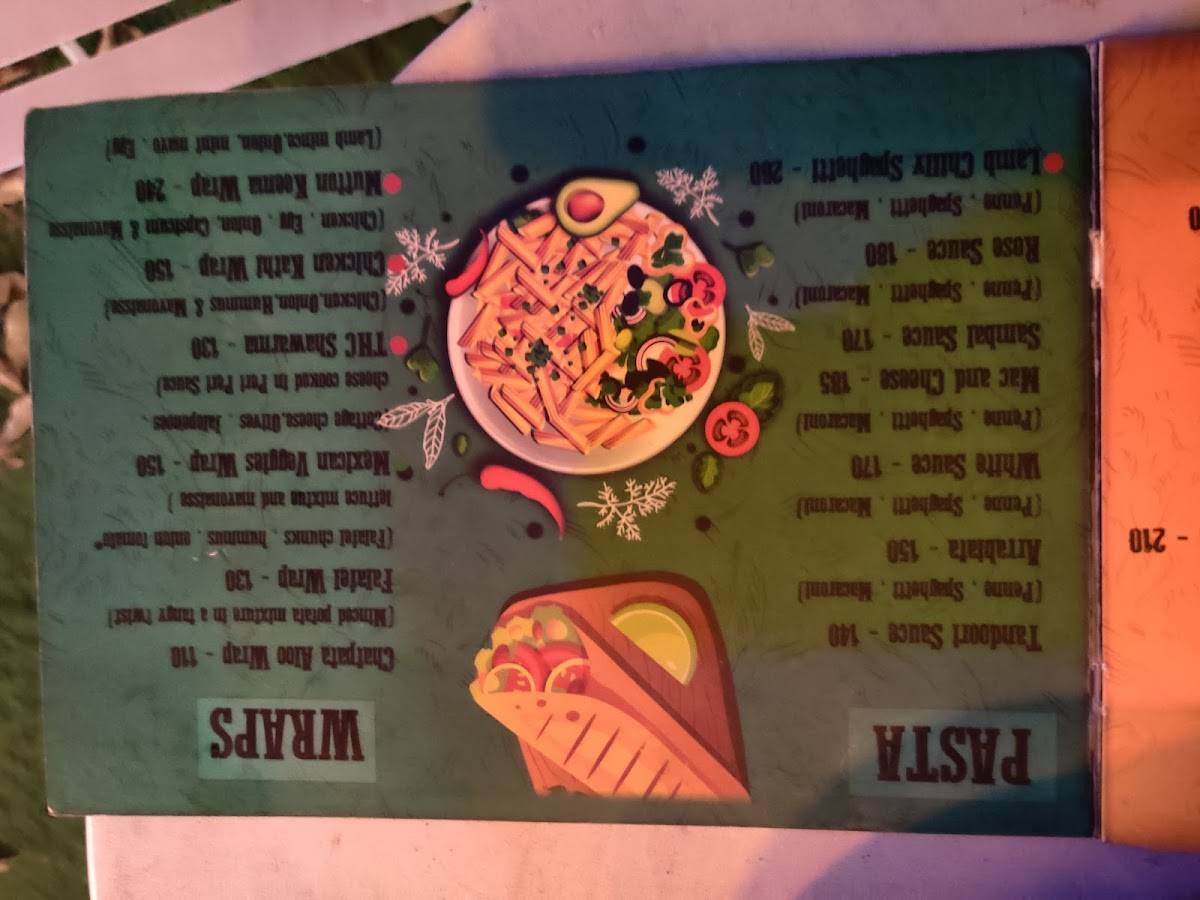 Menu at Truckers Halt Cafe, Dehradun, 152