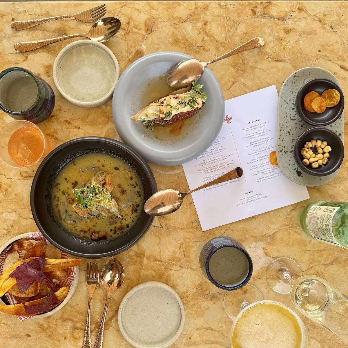 Menu at Tunki by Handshake pub & bar, San Miguel de Allende