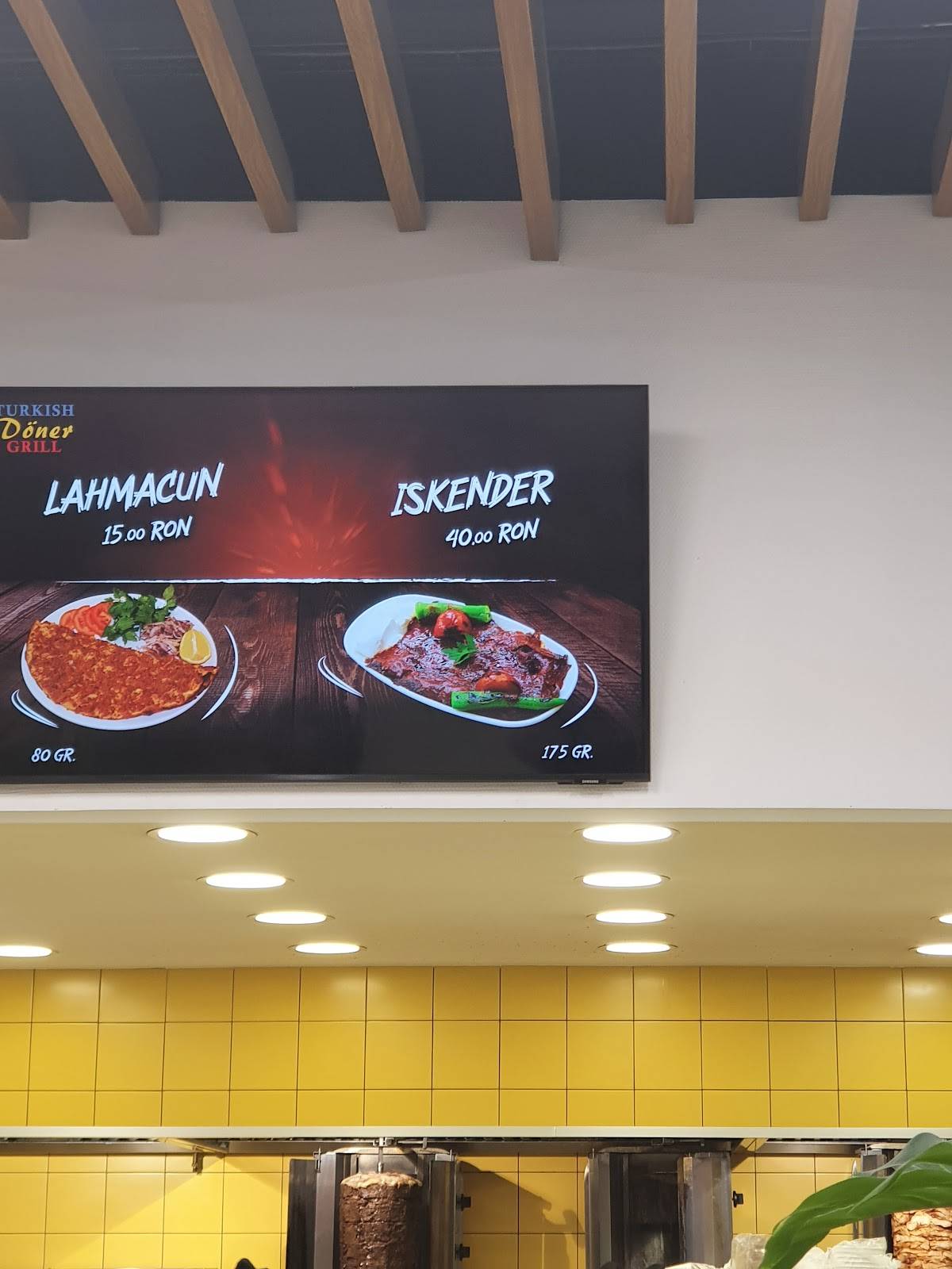 Menu au Turkish Doner Grill, Ploiești