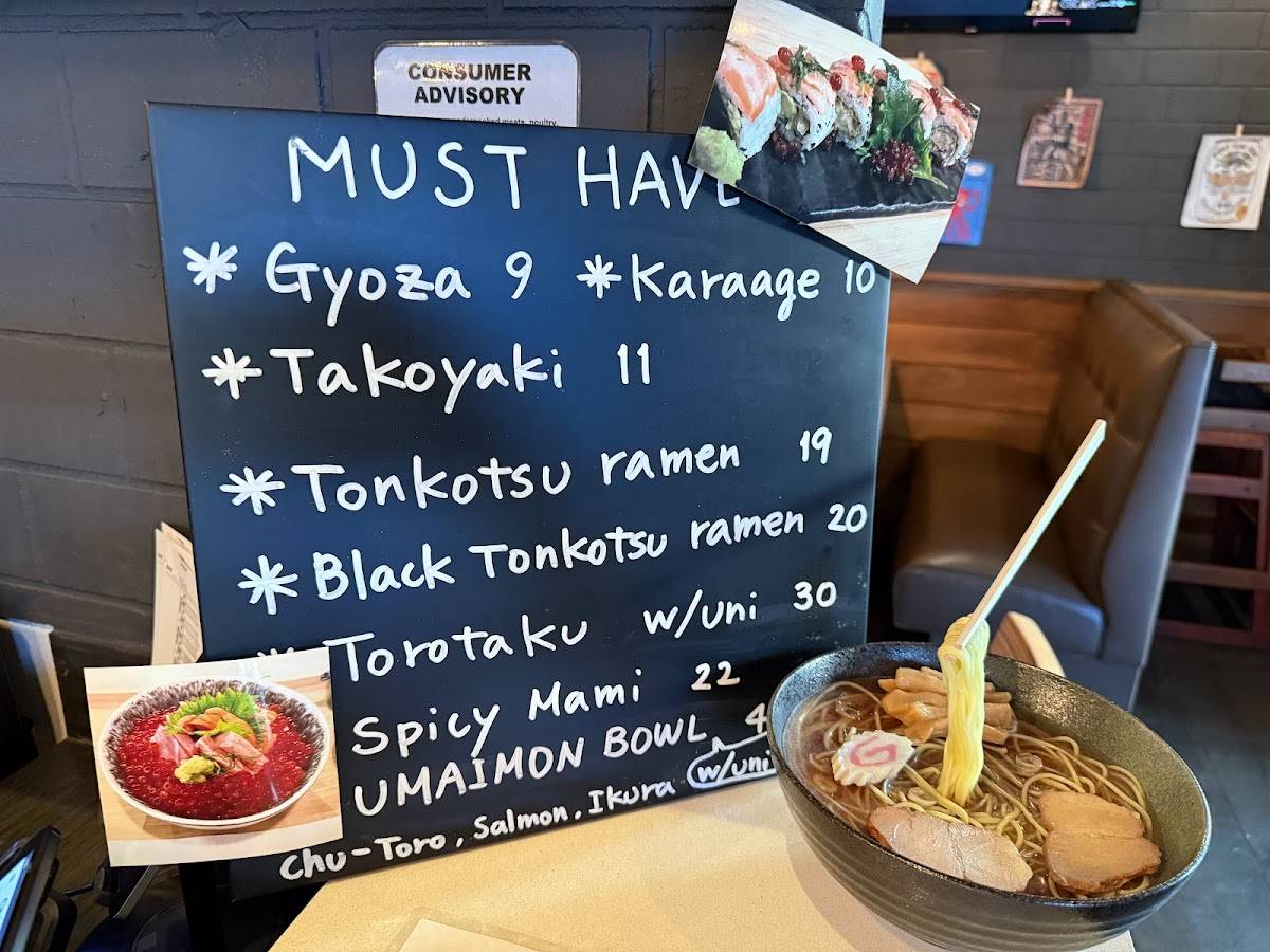 Menu at Umaimon by Anaba restaurant, Miami