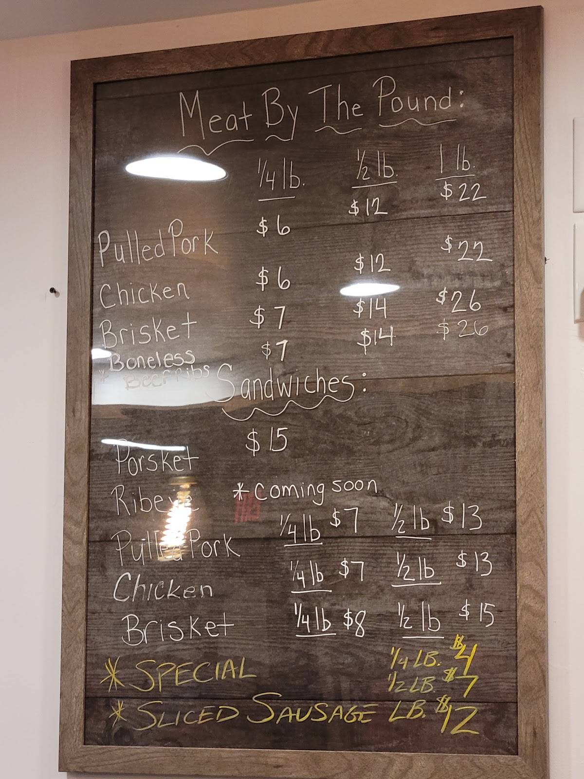 Menu at Up in Smoke BBQ and Catering, Inc., Harrisburg