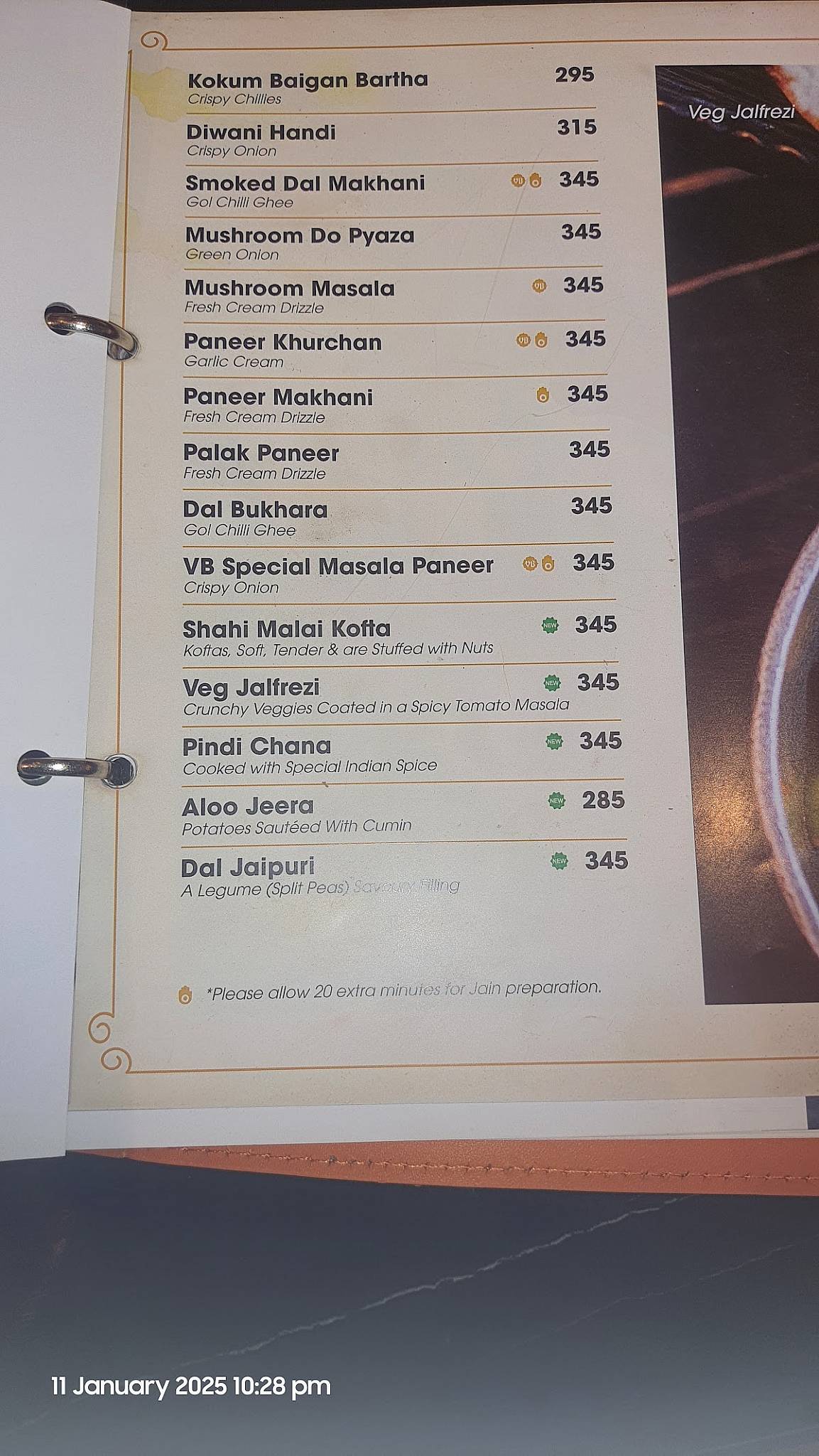 Menu at VB World by Namma Veedu Vasanta Bhavan, Chennai, 45