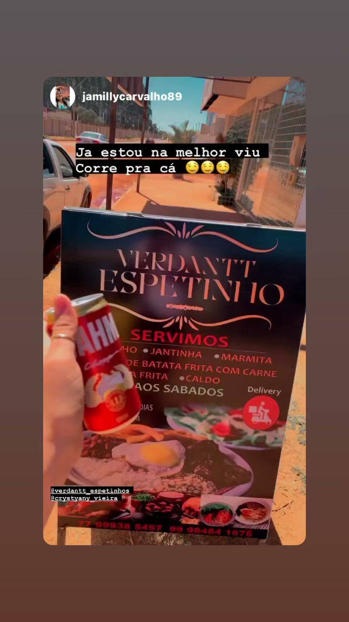 Menu at VERDANTT ESPETINHO restaurant, Luis Eduardo Magalhães
