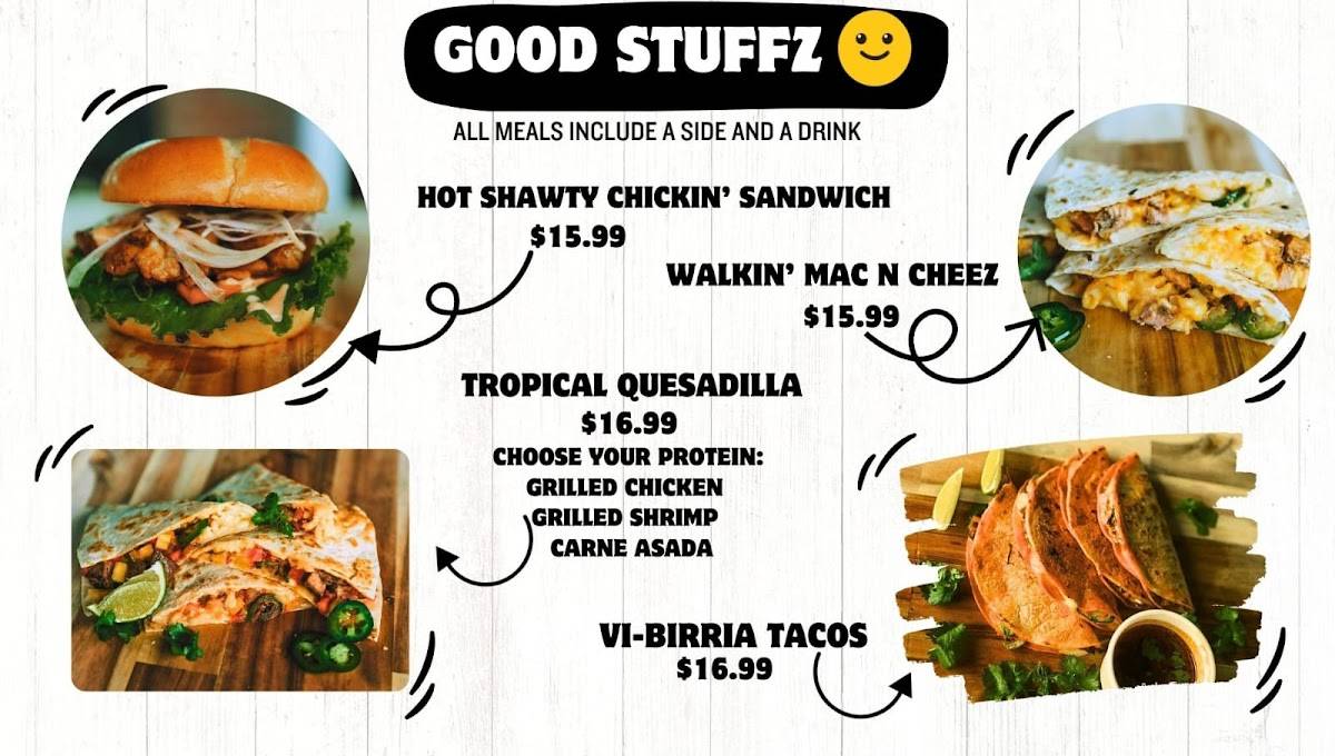 Menu at Vienmex - Asian Fusion Street Food restaurant, Lindale