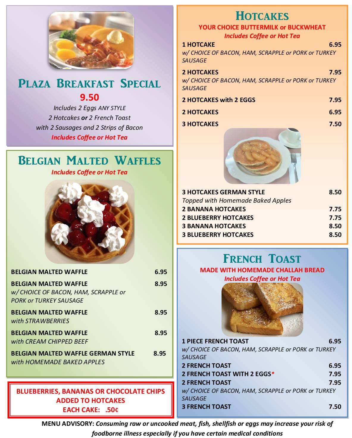Menu at West Shore Plaza Family Restaurant, Lemoyne