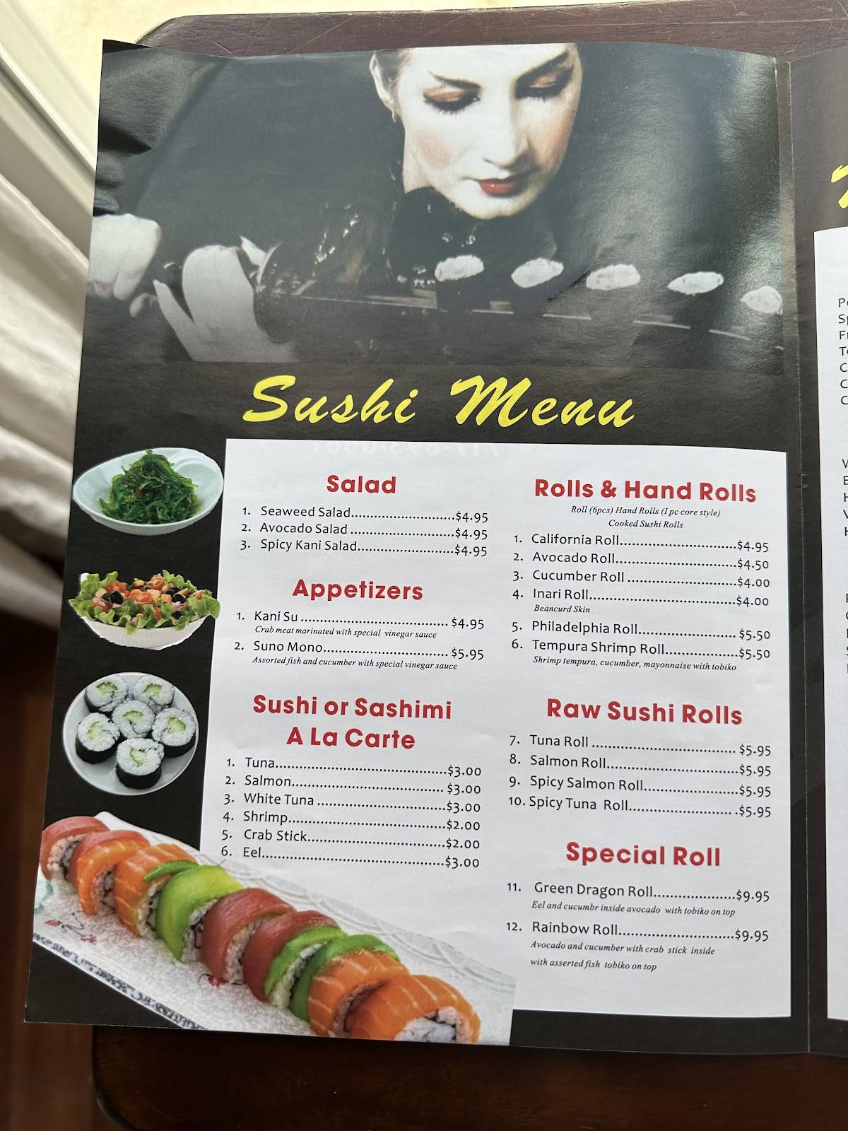 Menu at Xing Xing Buffet restaurant, Valley Green