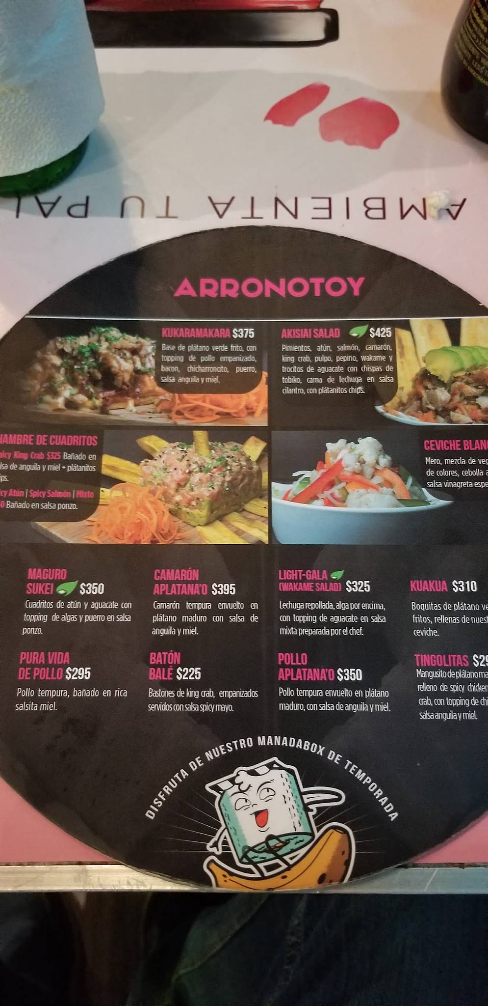 Carta del restaurante Yokomo Sushi Arroyo Hondo, Santo Domingo, Plaza ...