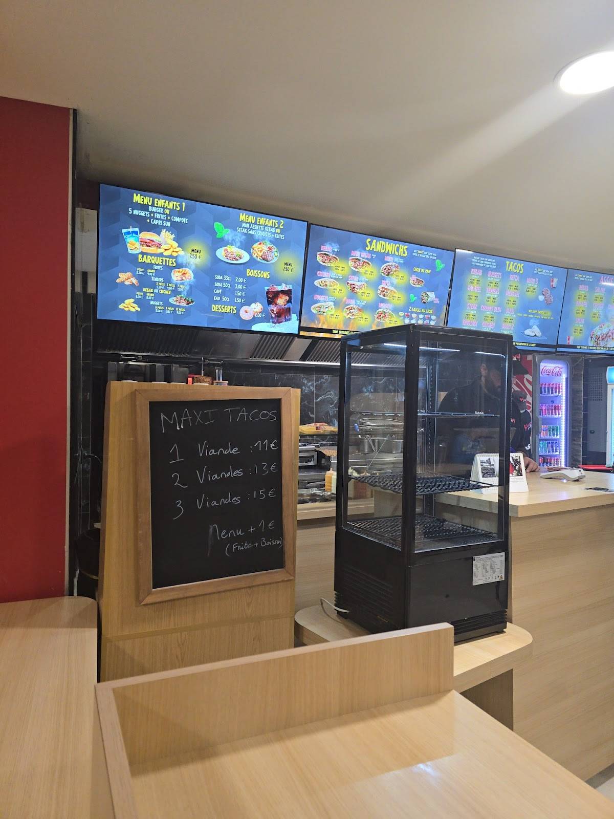 Menu au Yummy Grill fast food, Fontenay-le-Comte