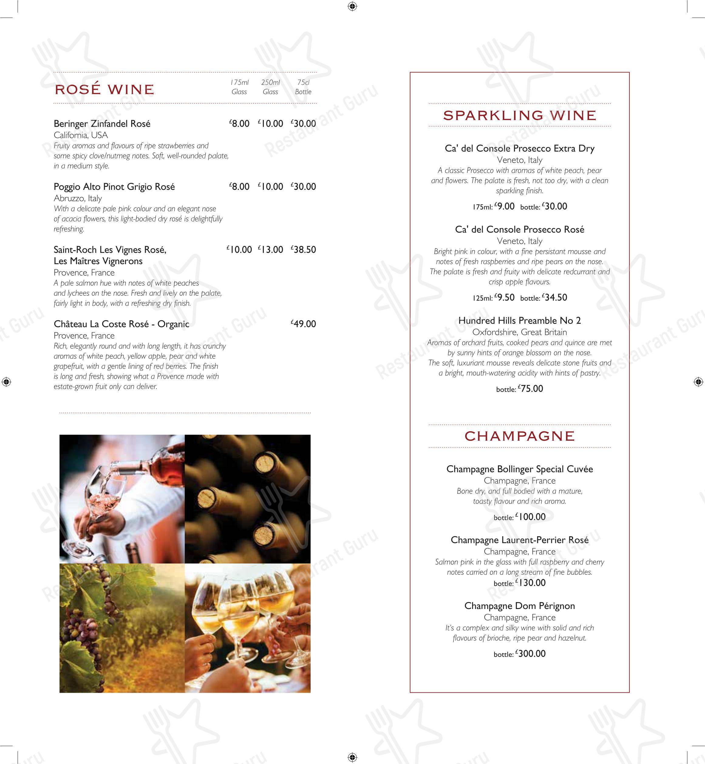 Menu at Bogaz Turkish Restaurant, Rayleigh