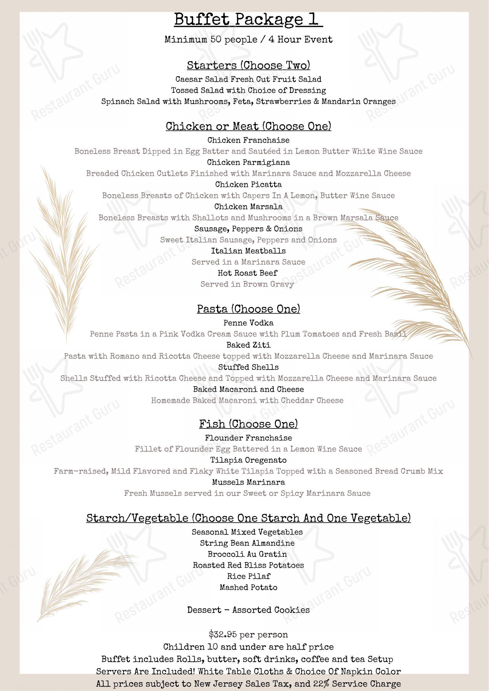 Menu at Four Seasons Diner Restaurant, Philadelphia, Cottman Ave