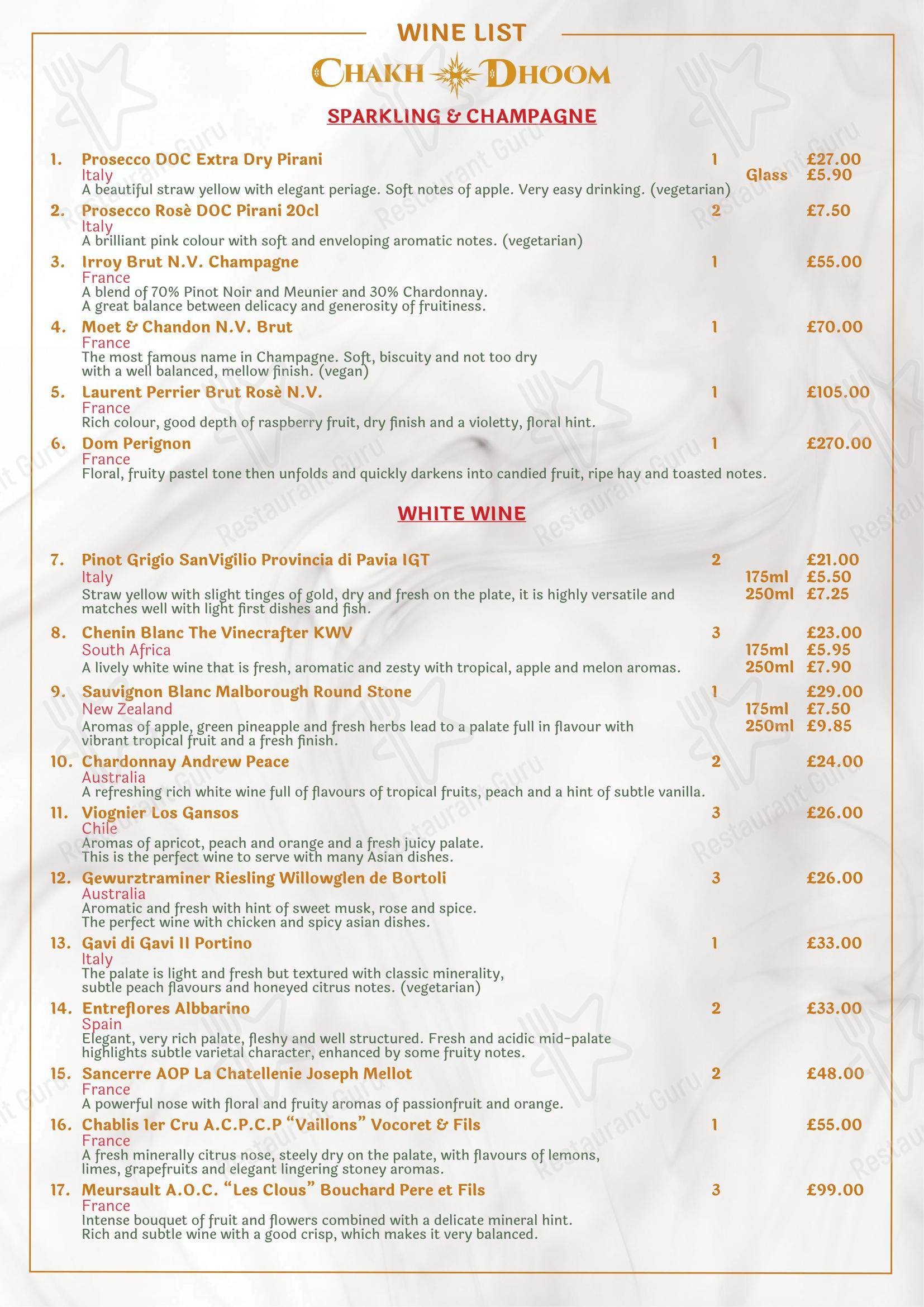 Menu at Chakh Dhoom - Authentic Indian Street Food Newcastle restaurant ...