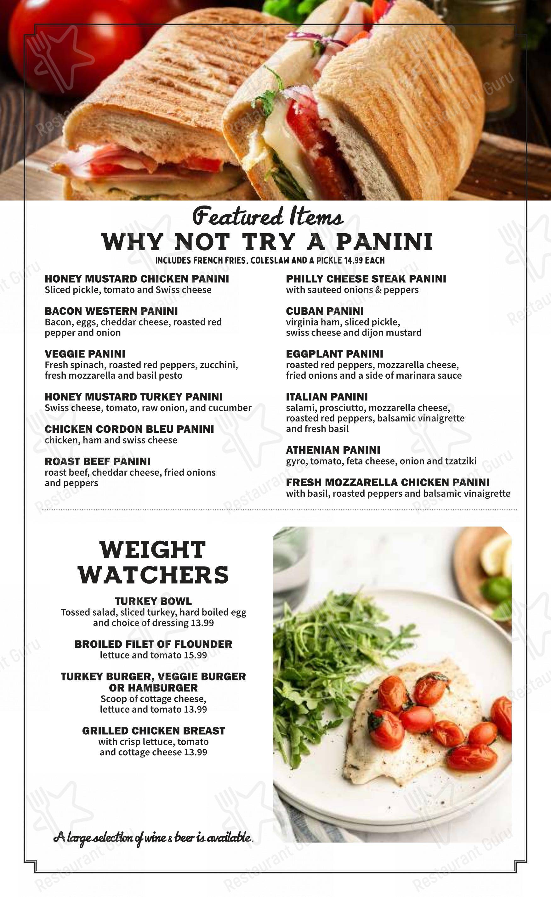 Menu at Dynasty Diner restaurant, Tuckerton