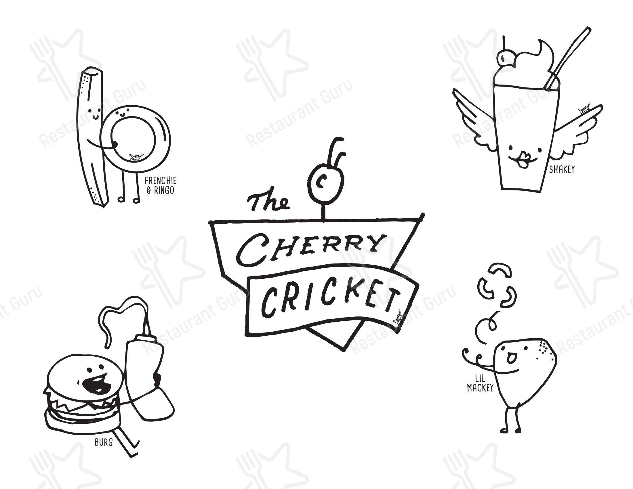 Menu at The Cherry Cricket pub & bar, Denver, E 2nd Ave