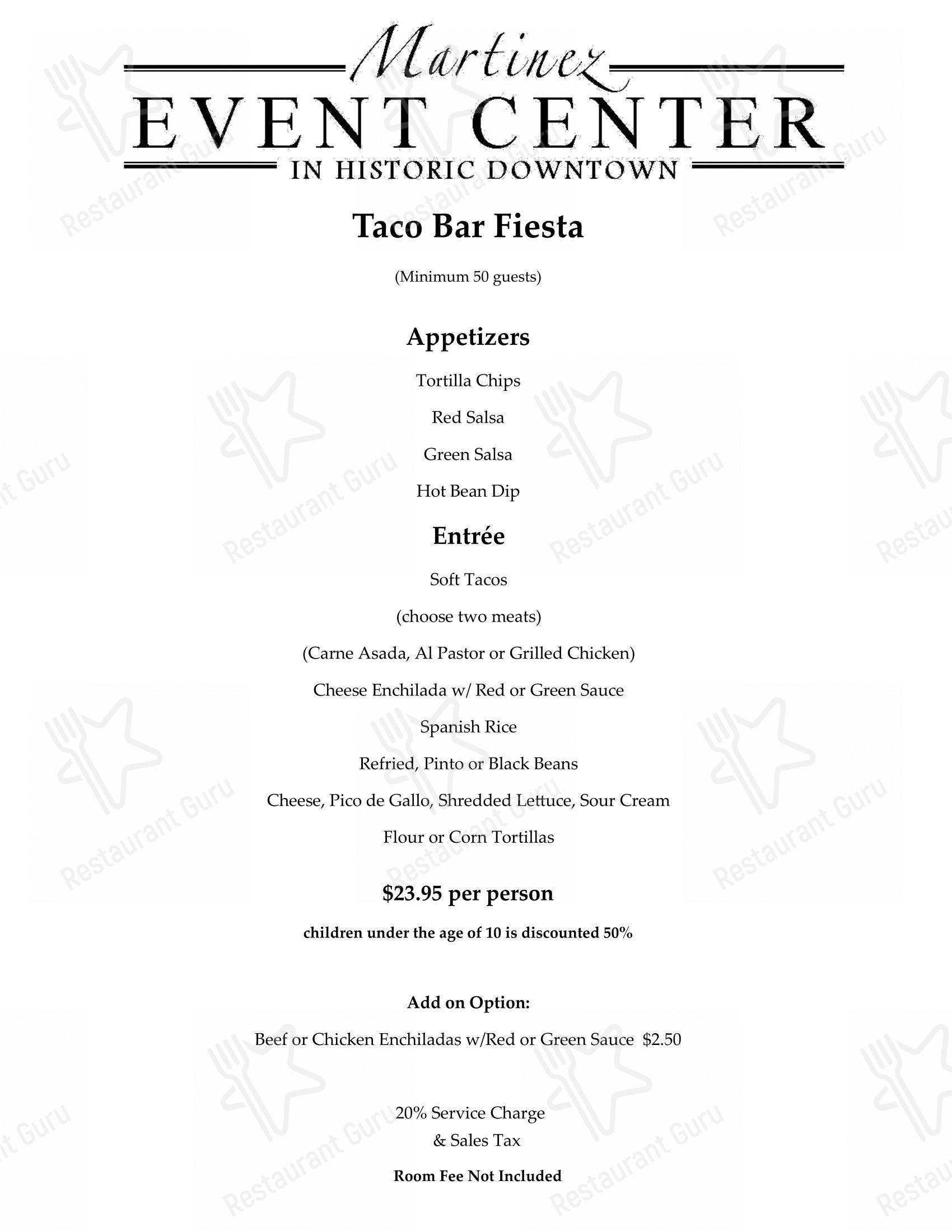 Menu at The Ivy Cobham Garden restaurant, Cobham