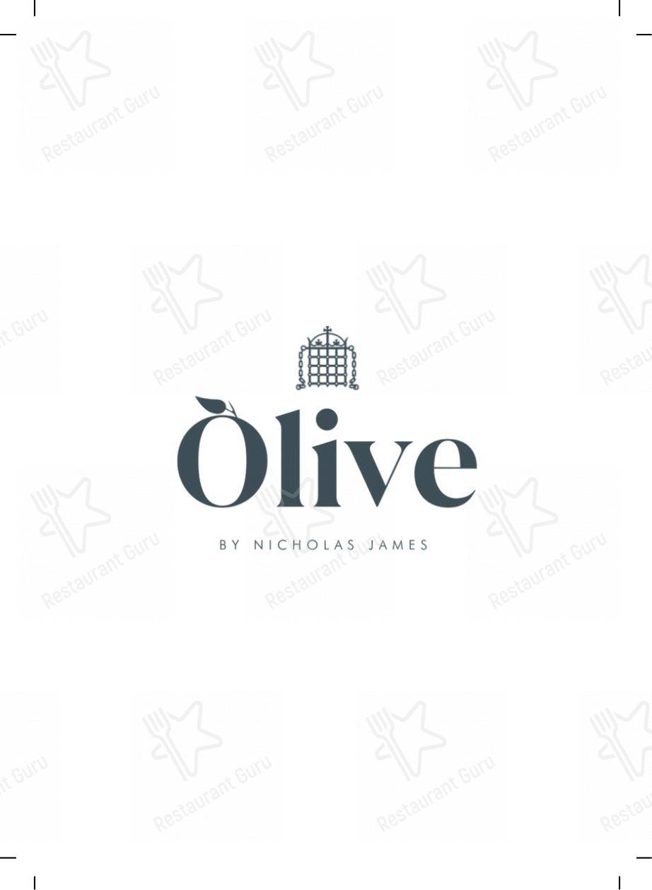 Menu at The Olive Tree pub & bar, Romsey, The Olive Trees